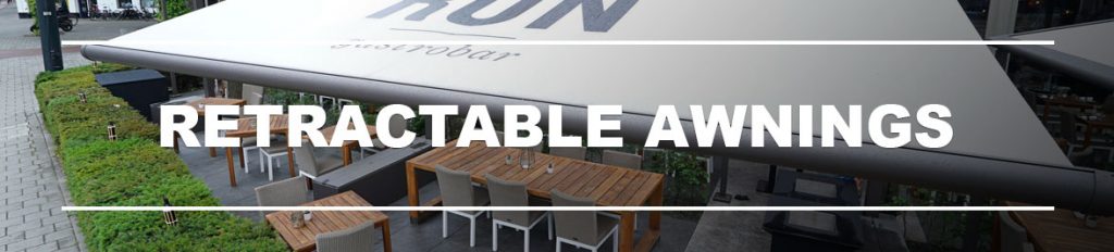 Commercial Retractable Awnings | Retractable Fabric and Cassette ...