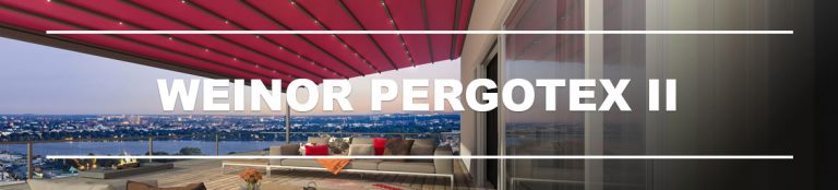 Weinor Pergotex Adjustable Folding Roof System | Weinor Retractable ...