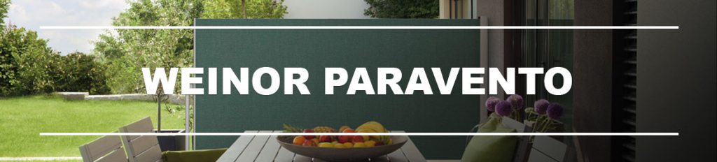 Weinor Paravento Side Screen | Samson Awnings & Terrace Covers
