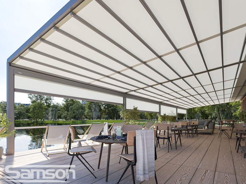 Retractable Canopies Gallery - Samson Awnings