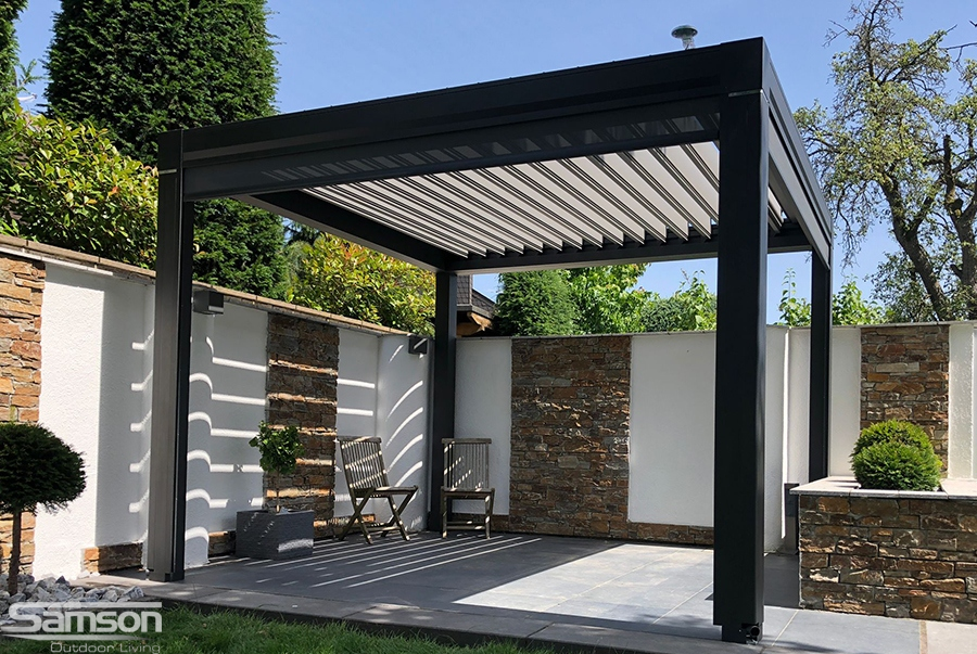 Does a Glass Veranda need to be fitted to a building wall? - Samson Awnings