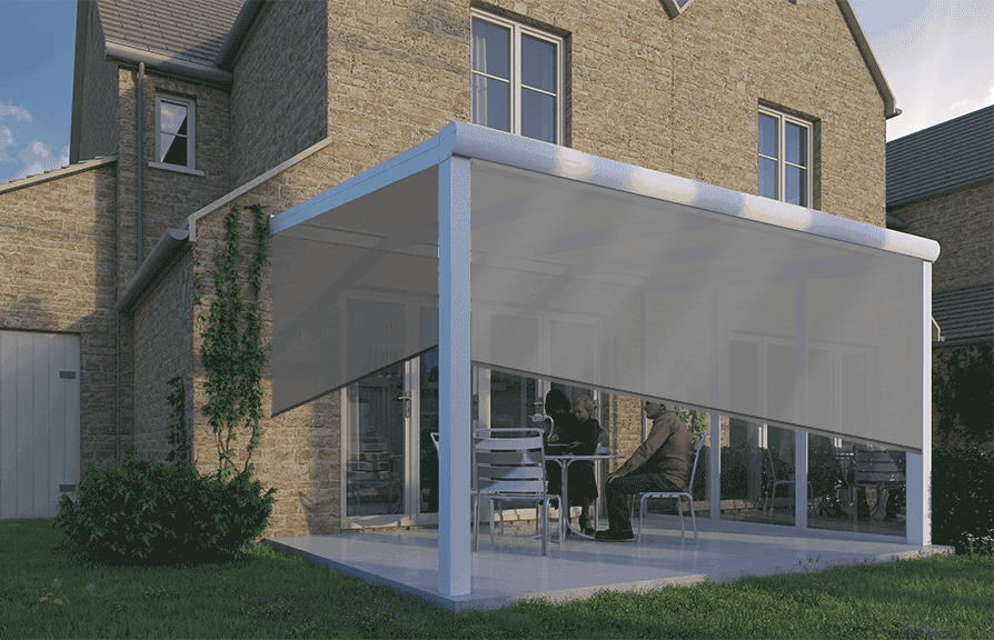 Glass Veranda | Bespoke Glass Verandas with Optional Glass Sides ...