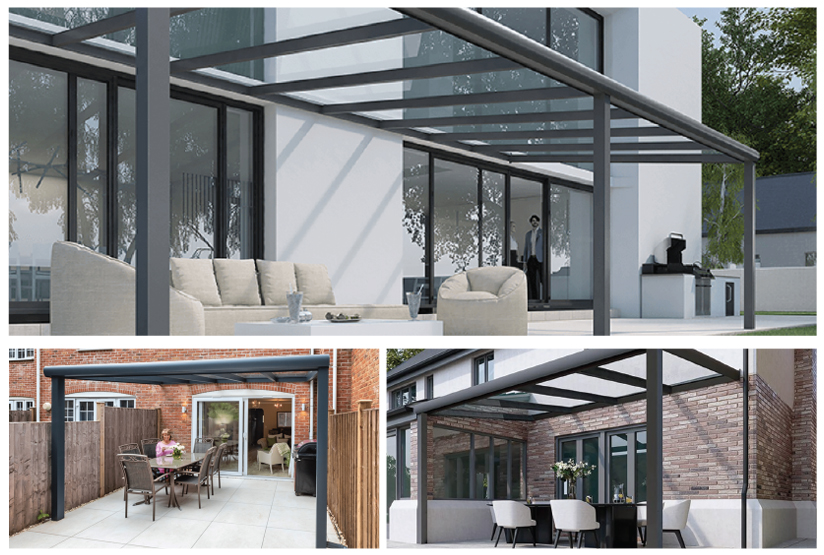 Glass and Polycarbonate Veranda Prices | Aluminium Veranda Price Examples