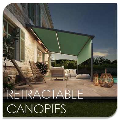 Patio Awnings, Glass Rooms, Glass Verandas, Retractable Canopies ...