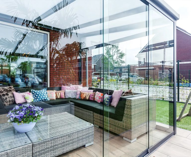 Glass Veranda | Bespoke Glass Verandas with Optional Glass Sides ...