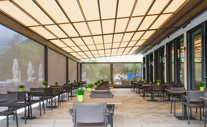 Commercial Retractable Roof & Canopy Systems | Made to Measure ...