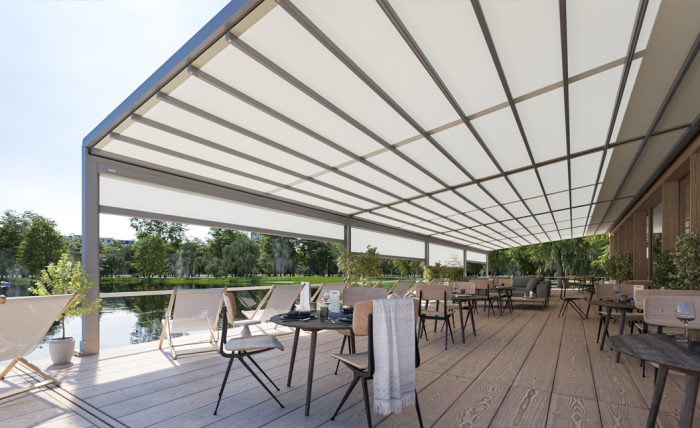 Commercial Retractable Roof & Canopy Systems | Made to Measure ...